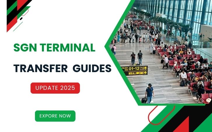 The guide from International to Domestic Terminal in Tan Son Nhat ...